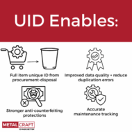Understanding Unique Item Identification Requirements - Metalcraft, Inc.
